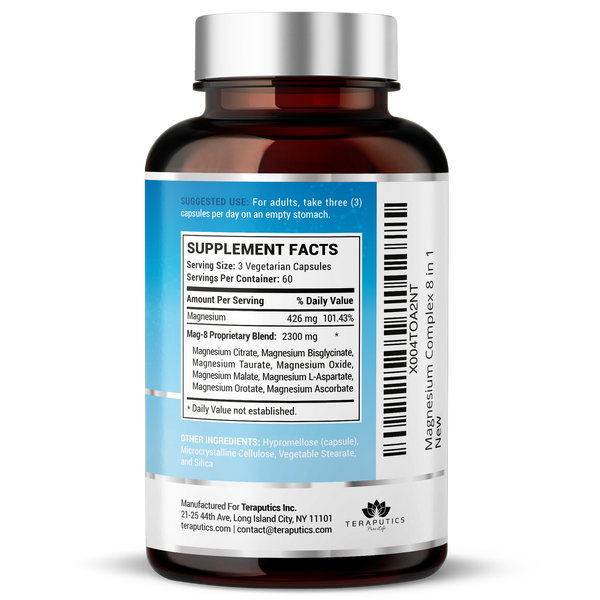 8 in 1 Magnesium Complex – Teraputics